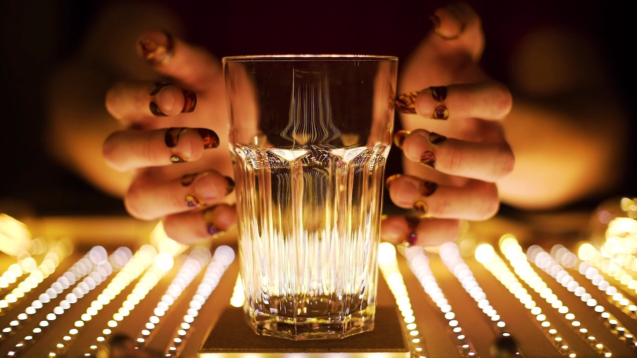 ASMR #100.10 - Tapping on glass (fingerpicks) - YouTube