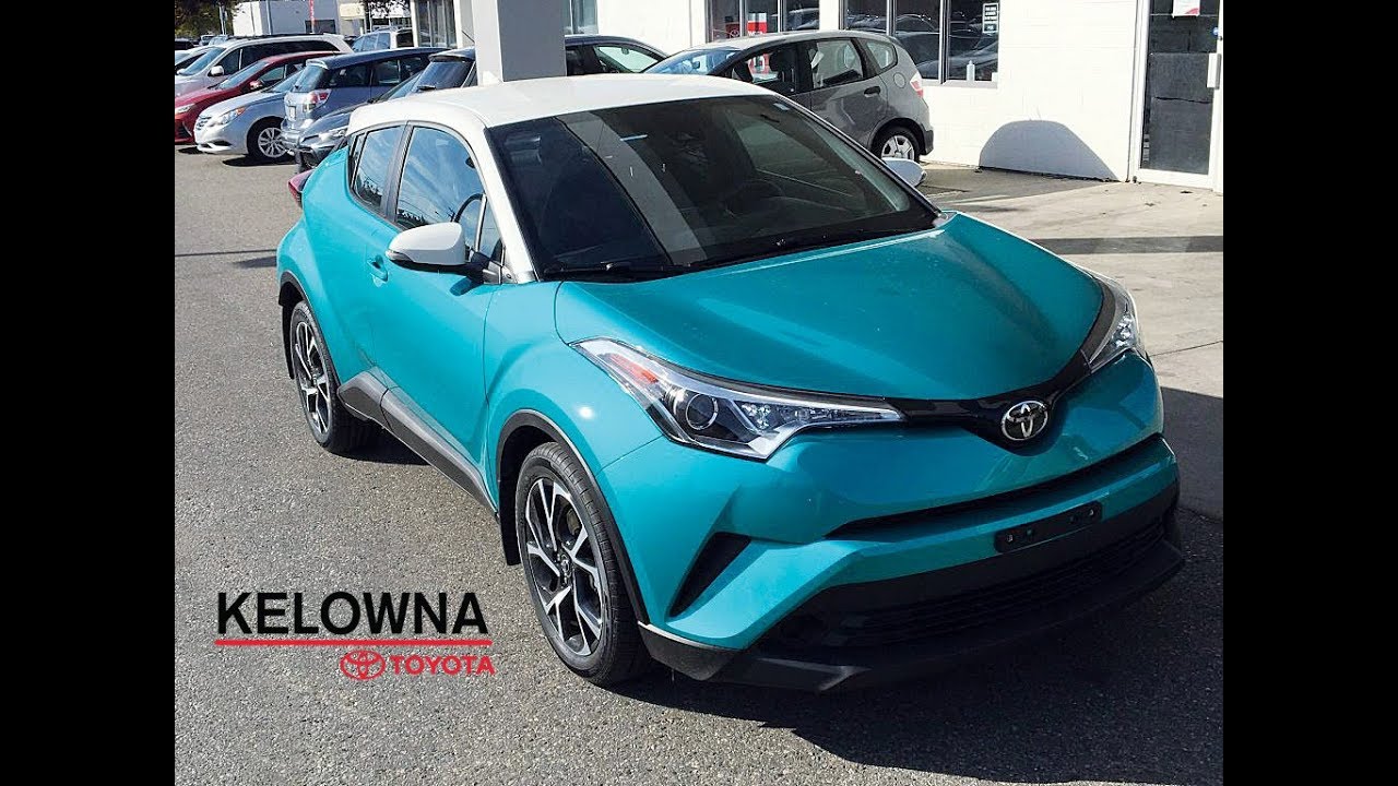 2018 Toyota C-HR Radiant Green Mica - YouTube