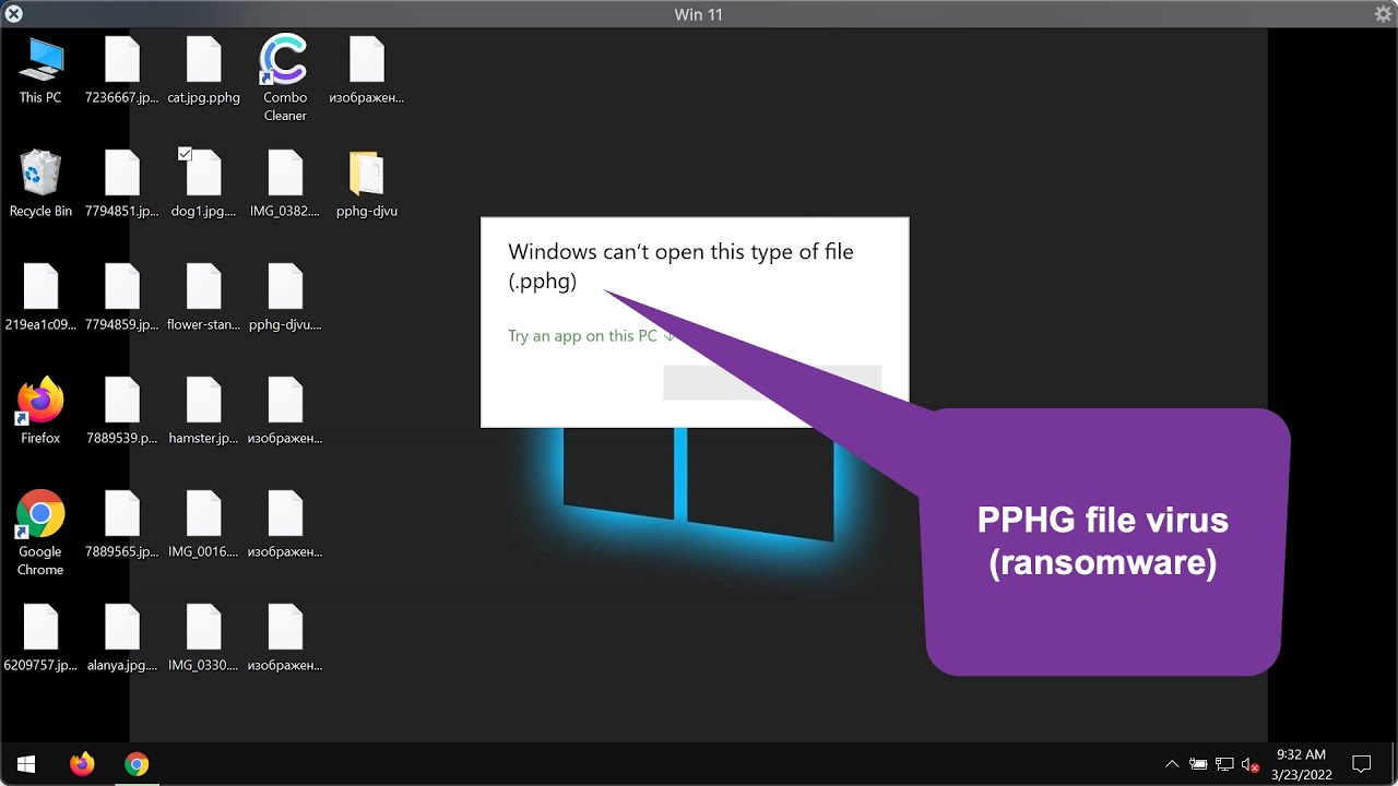 Pphg ransomware [.pphg file virus] removal & decryption. - YouTube