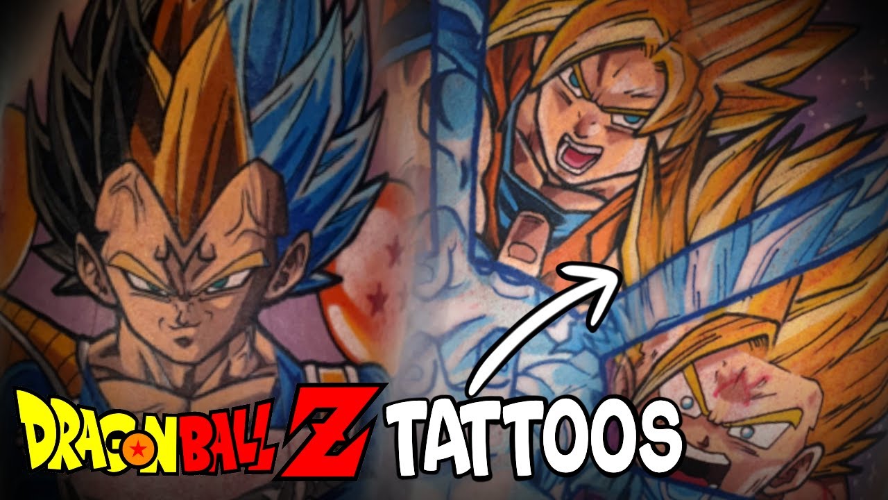 INSANE! DRAGONBALL Z TATTOOS! - YouTube