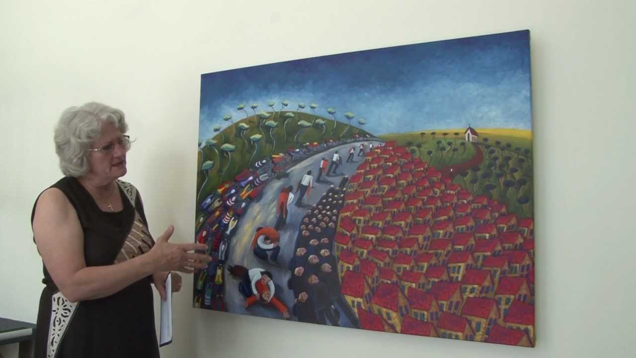 2010 Mandorla Art Award winner - Annette Allman - YouTube