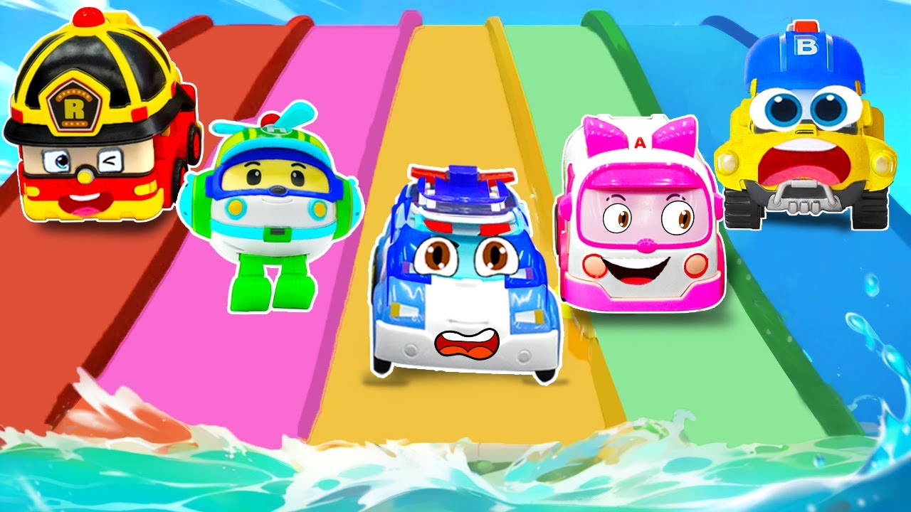 Construction vehicle Rescue Team | Rescue Car Mission | Dinky TV - YouTube