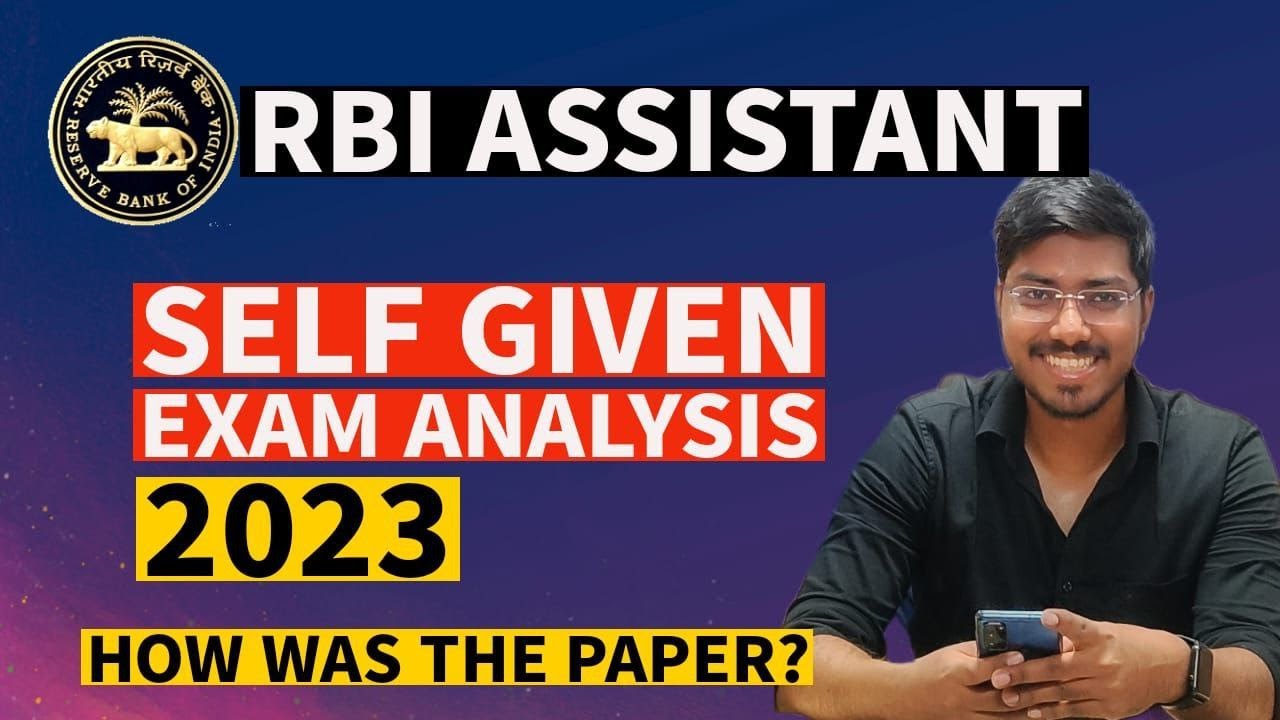 Rbi Assistant Self Given Analysis Rbi Assistant 2023 2nd Shift