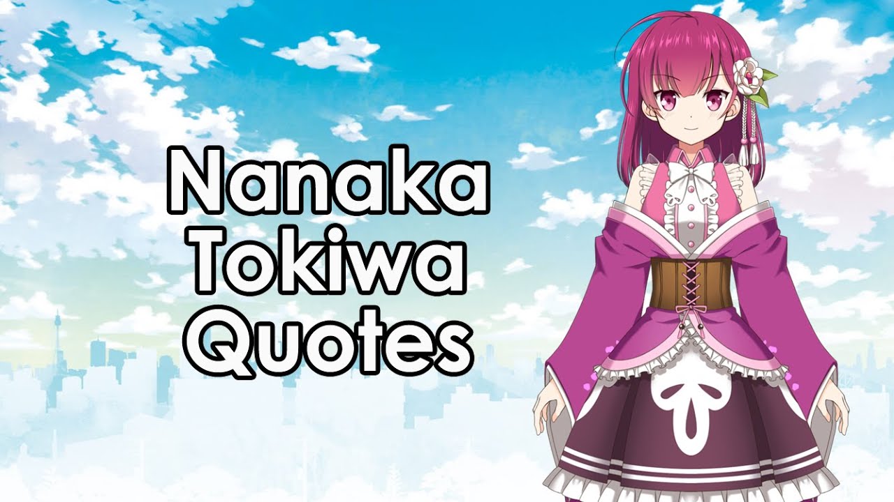 Magia Record Quotes: Nanaka Tokiwa - YouTube