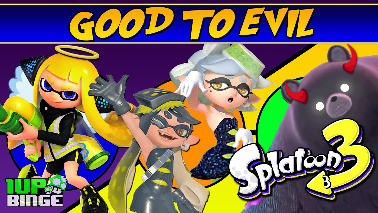SPLATOON 3 Characters: Good to Evil 🔫 - YouTube