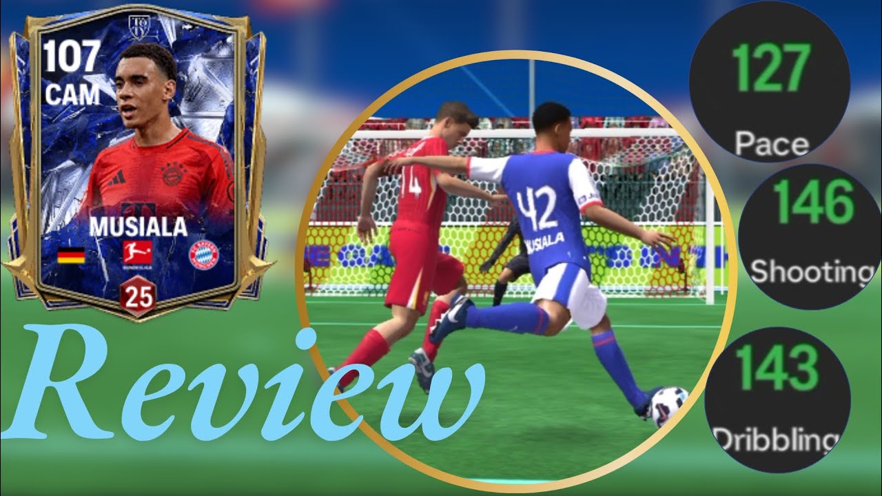 Player Review Jamal Musiala | TOTY | FC Mobile - YouTube