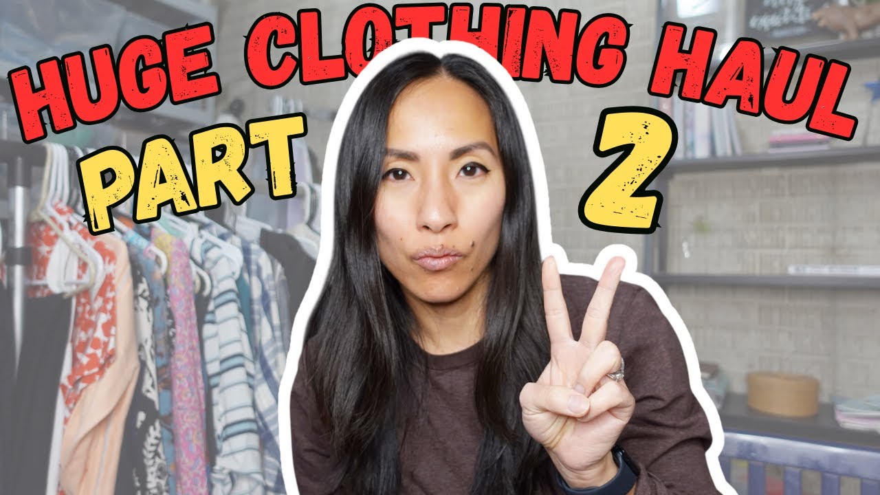 LONG Clothing Haul: A Reseller is Consigning With Me! - YouTube