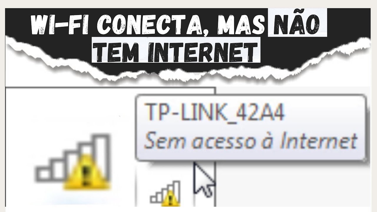 Como resolver Wi-Fi conecta, mas não tem internet (Sem acesso à ...