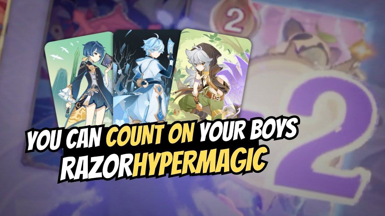 Genshin Impact TCG Ep.2 Hyper Magic - the boys - YouTube
