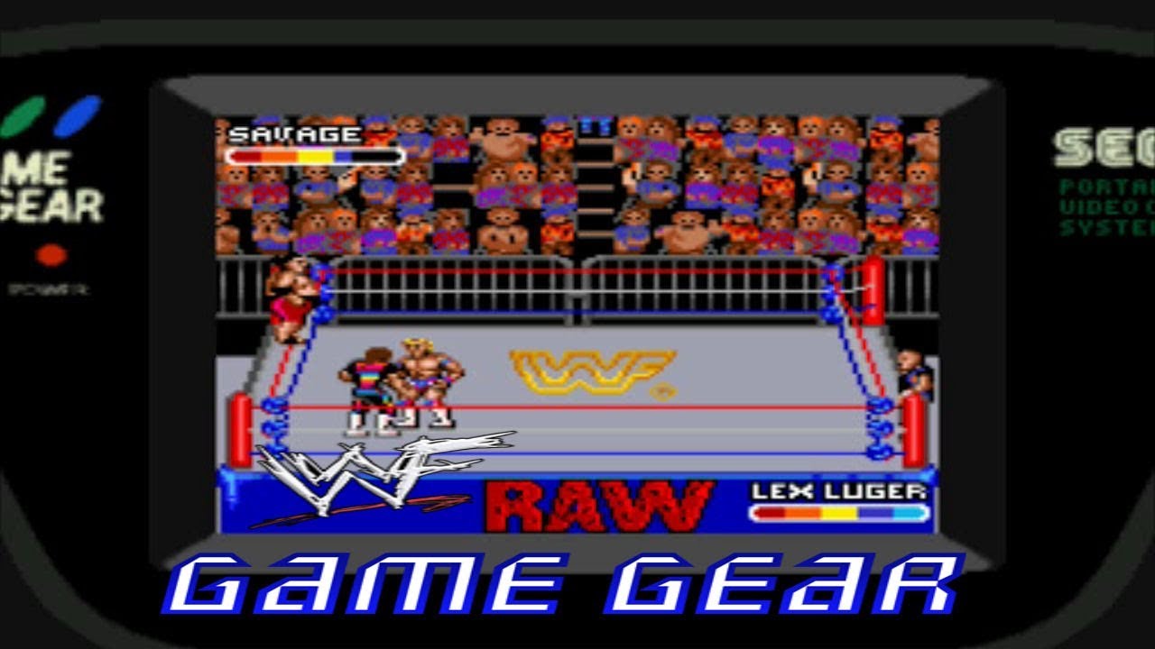 WWF Raw - SEGA Game Gear (1994) "Oh Yeah!" - Macho Man Randy Savage ...