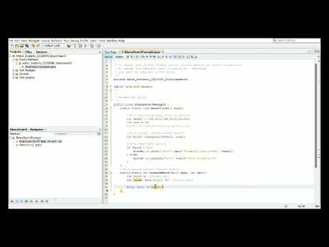 TUGAS STRUKTUR DATA PERTEMUAN 14 (BINARY SEARCH) - YouTube