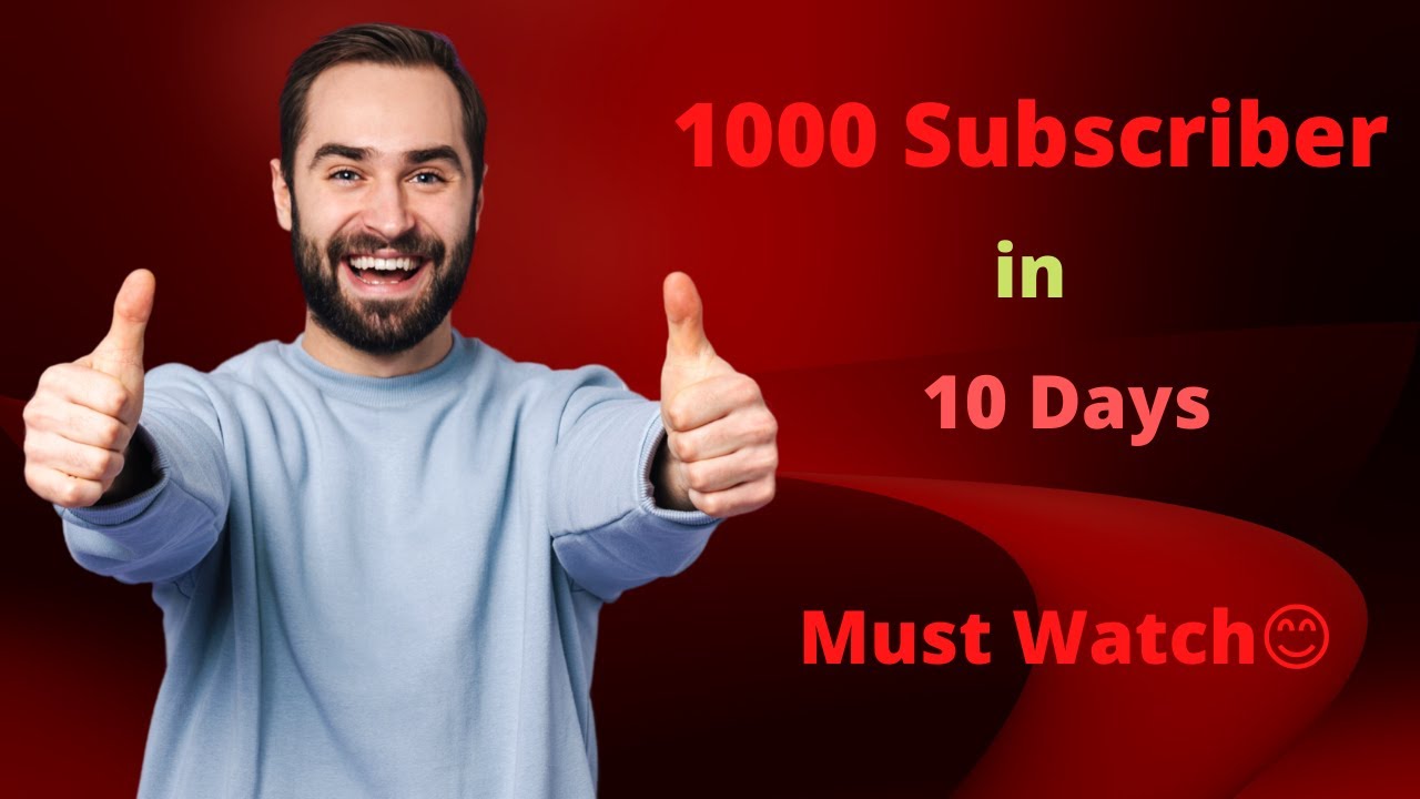 How To Get First 1000 Subscriber On Youtube | 2022 Tricks | Complete ...