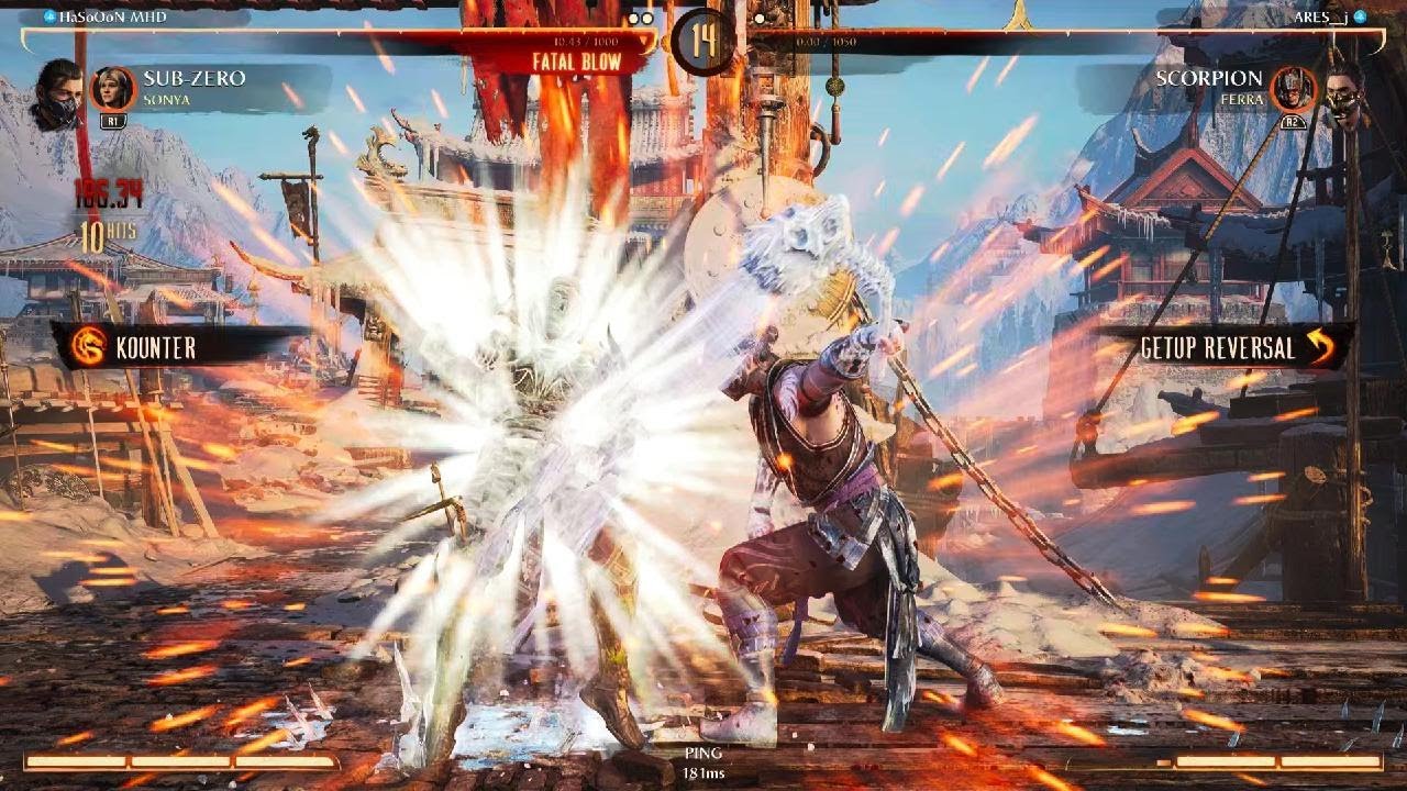 Mortal Kombat 1 - Sub Zero comebacks are so hype - YouTube