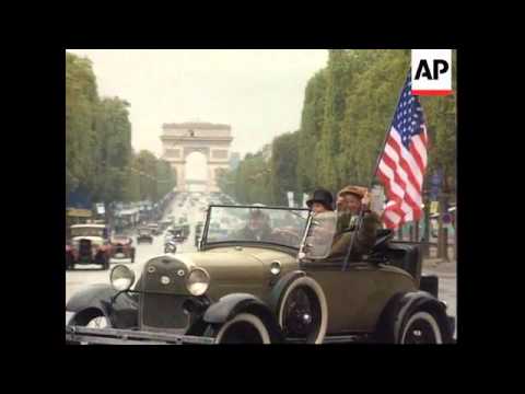 France - Motor parade