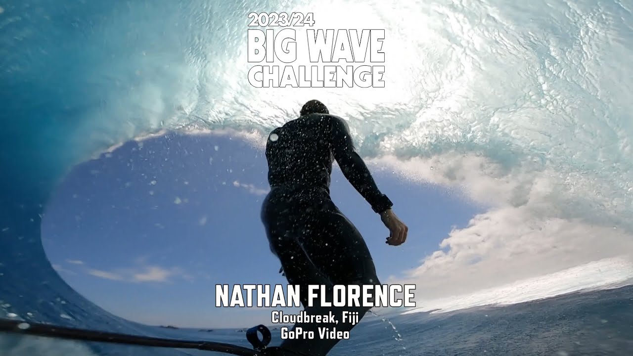 Nathan Florence at Cloudbreak GoPro - Big Wave Challenge 2023/24 Entry ...