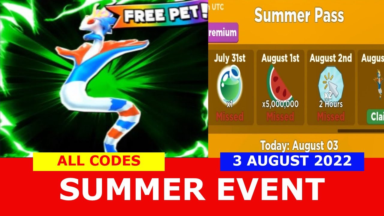 NEW UPDATE *Summer Event island* [FREE PET] Clicker Simulator ROBLOX ...