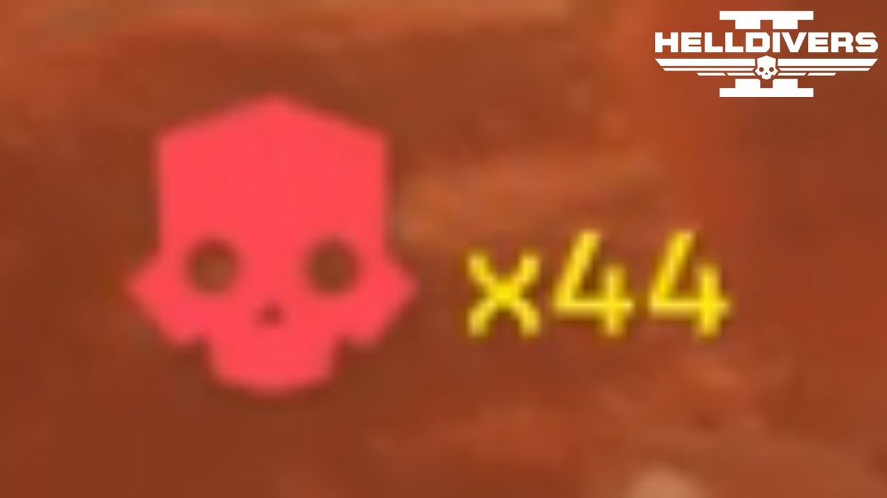 44 KILLS COMBO - HELLDIVERS 2 - YouTube