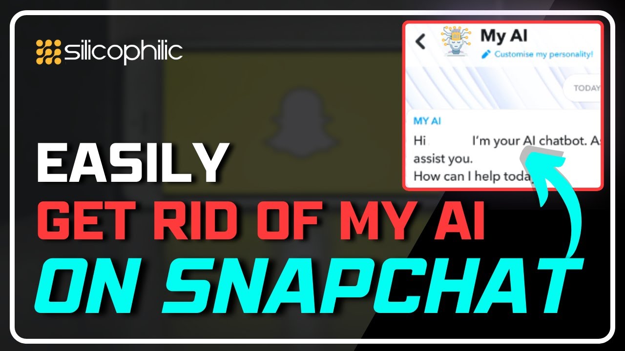 How to Get RID Of My AI On Snapchat | REMOVE My AI On Snapchat | TURN ...