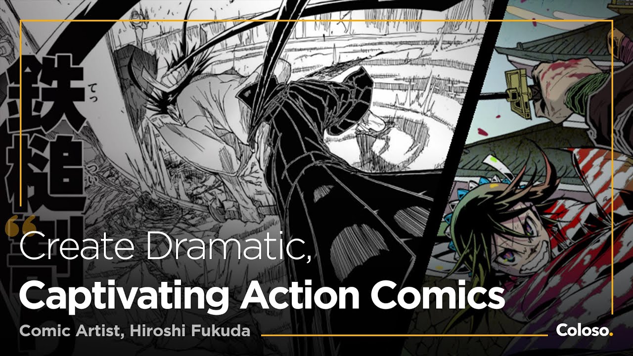 Comic Artist - Hiroshi Fukuda - YouTube