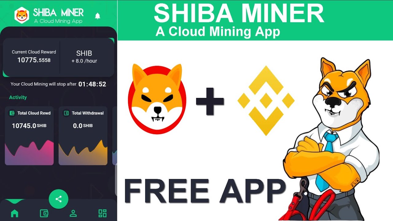 SHIBA INU (SHIB) ⛏ Miner des shiba gratuitement avec l'application Shiba Miner - YouTube