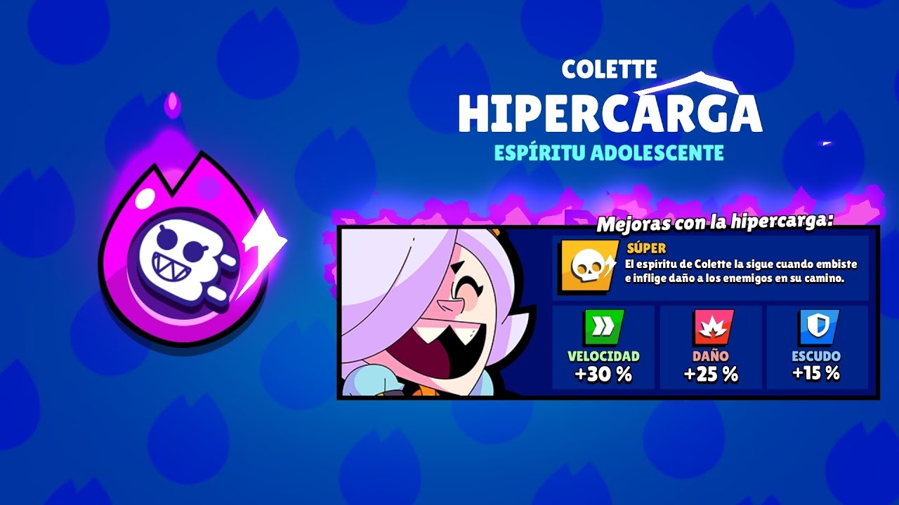 ¡LA HIPERCARGA DE COLETTE DESTROZA! ☠️ | BRAWL STARS 🔥 - YouTube