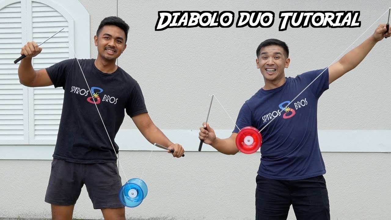 How to do Diabolo Tricks with a Partner! 👥 Beginner Diabolo Tutorial ...