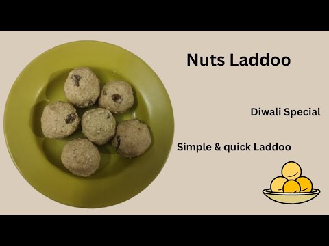 Healthy Nuts Laddu Recipe| Dry Fruits Laddu Recipe | Dates and Nuts ...