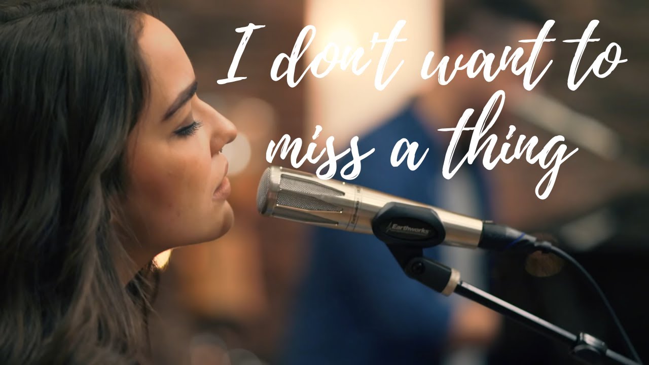 I Don't Want To Miss A Thing Aerosmith Boyce Avenue ft Jennel Garcia ...