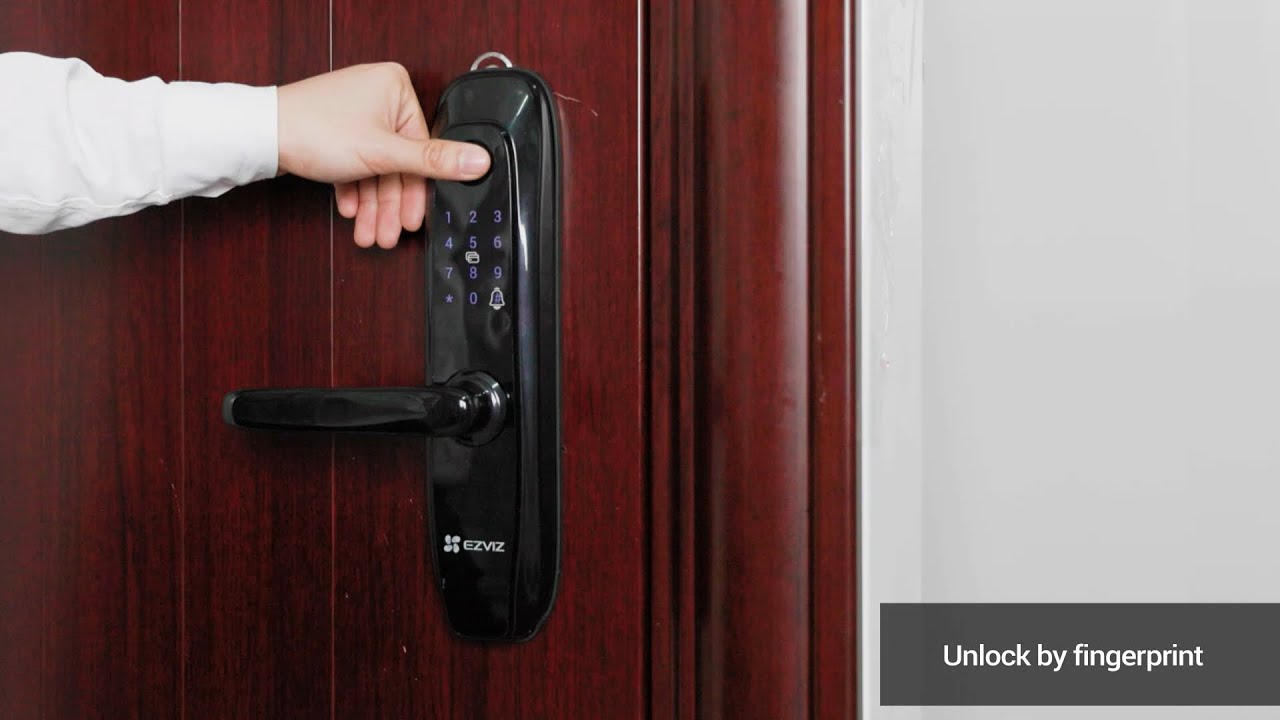 How to use and manage EZVIZ L2S Smart Lock - YouTube