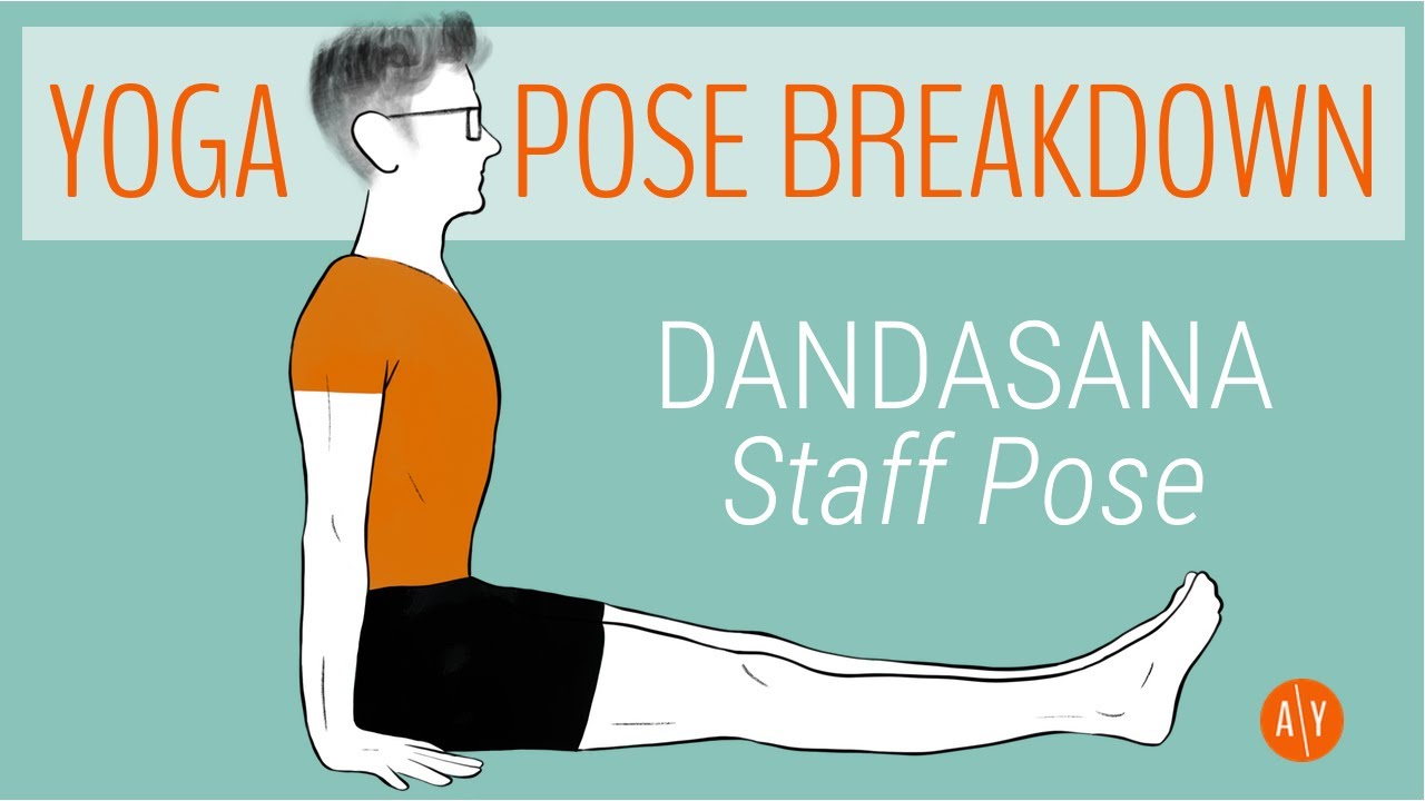 Yoga Pose Breakdown | Dandasana (aka Staff Pose) | Adventure Yoga with ...