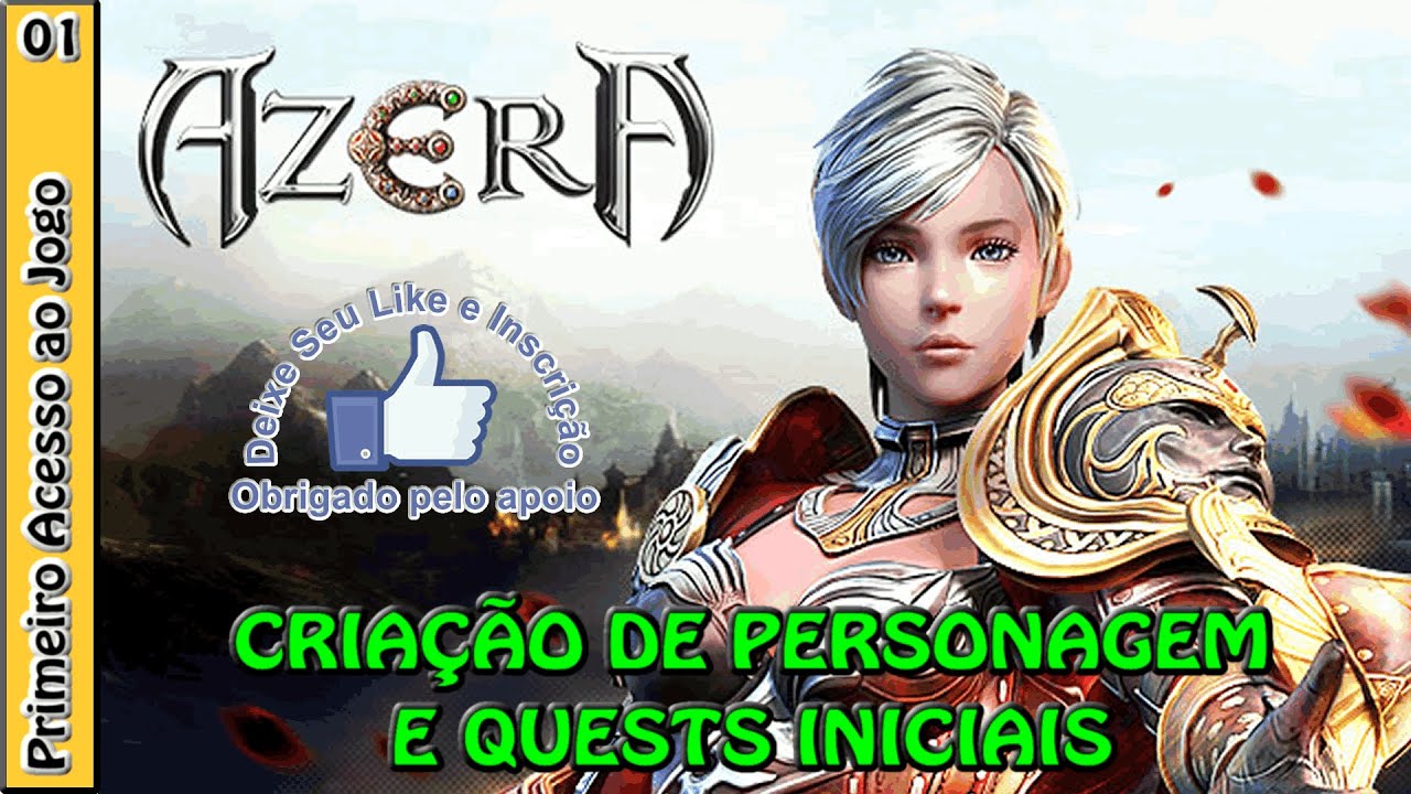 AZERA ONLINE - Primeiro acesso ao jogo e primeiras impressões - YouTube