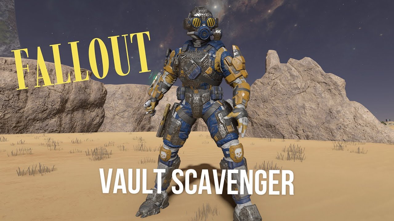 Vault Scavenger (Fallout) - Halo infinite fit - YouTube