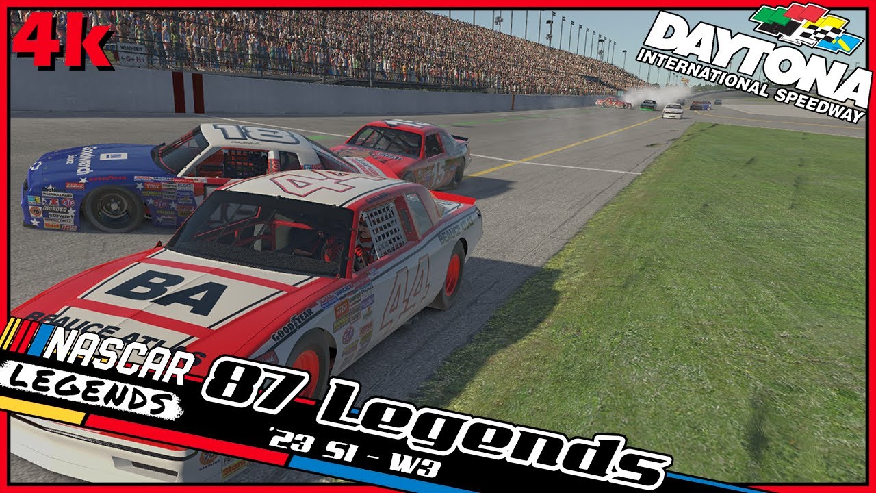 9 Lives - NASCAR Legends - Daytona - iRacing Oval - 23-S1-W3 - YouTube