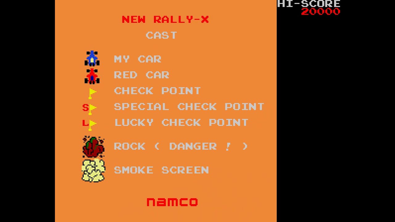Rally X Classic Online Games