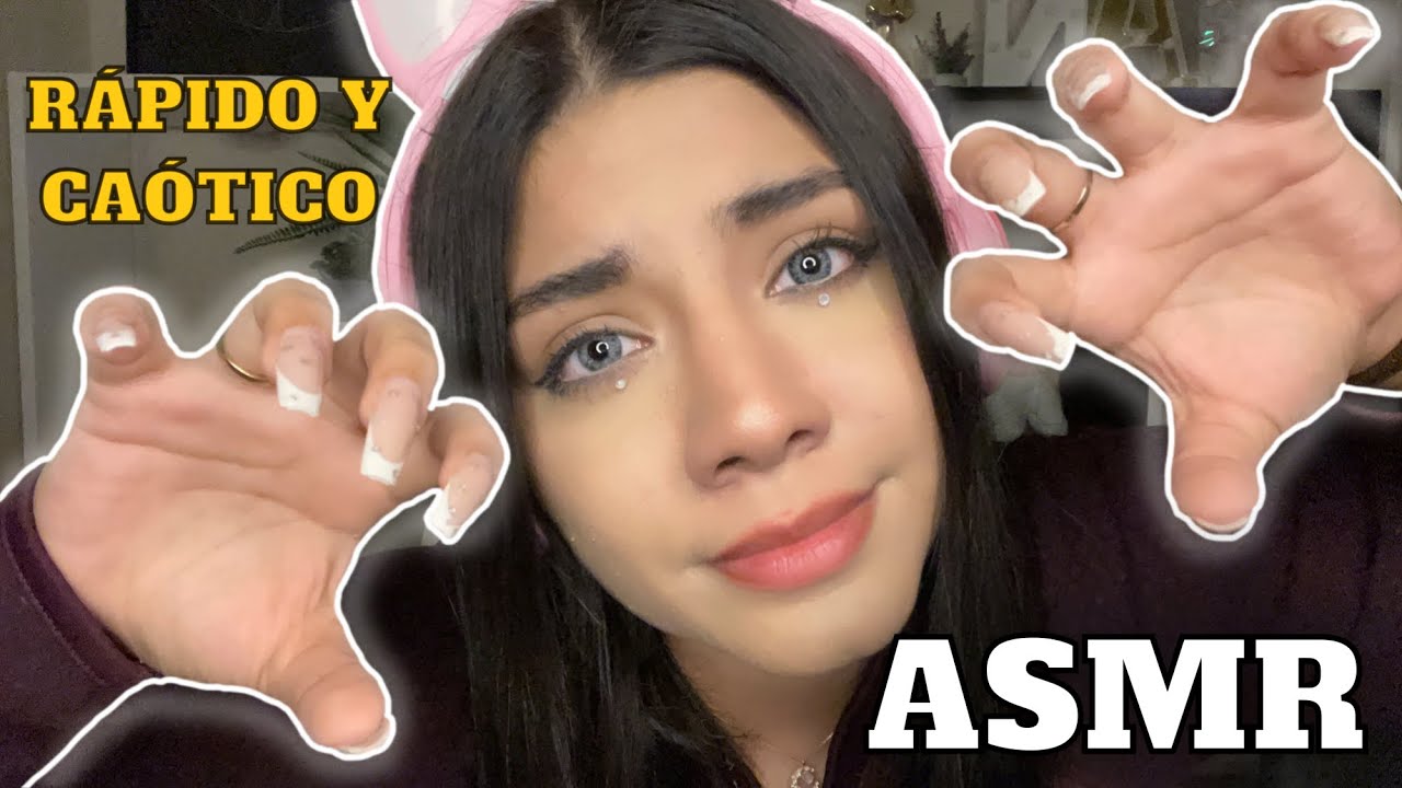 ASMR ESPAÑOL / ASMR RÁPIDO y AGRESIVO / Muchos roleplays (duerme en minutos) - YouTube