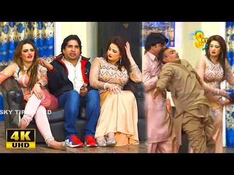 Sakhawat Naz and Afreen Pari | Zara | Aamir Sohna | New 4K Stage Drama 2021 | Comedy Clip 2021