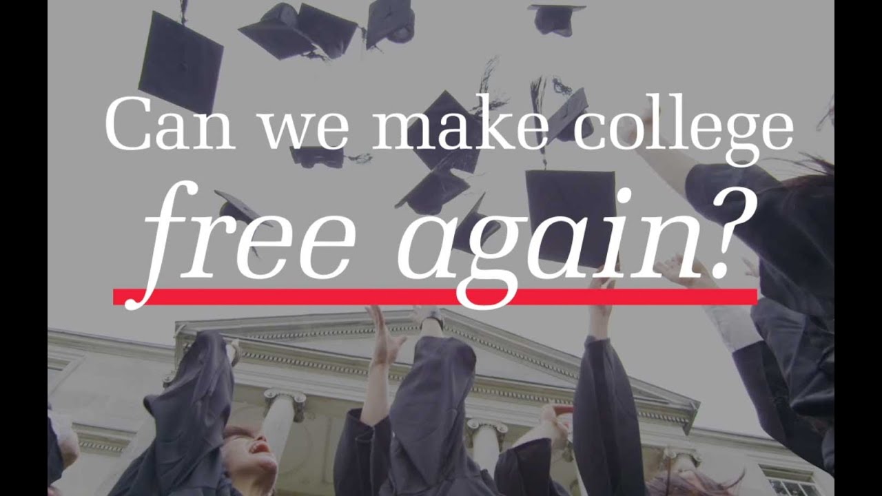 Can We Make College Free Again? - YouTube