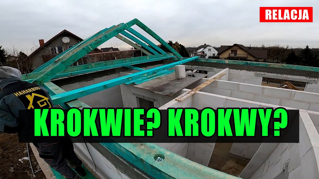 Krokwie, krokwy, krokiew? jak to poprawnie jest? Jak zrobić dach ...