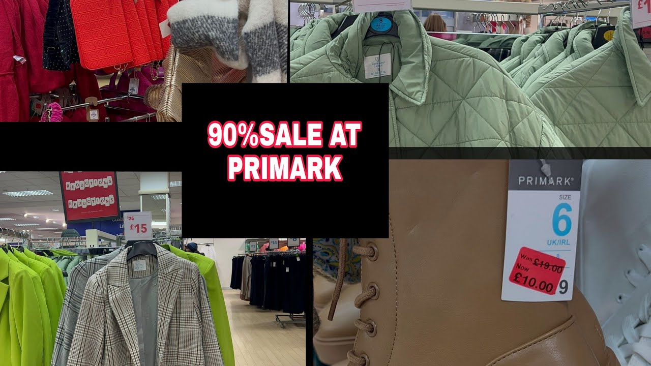UP TO 90% SALE ITEMS AT PRIMARK - YouTube