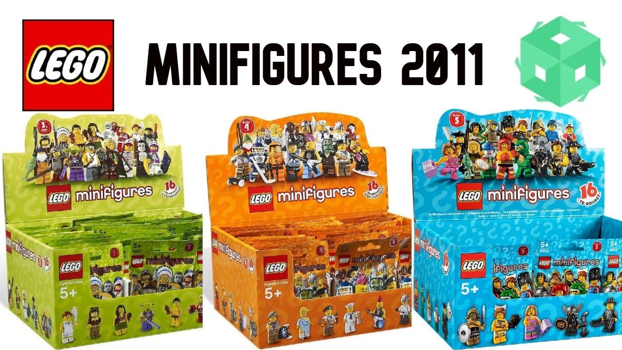 LEGO Minifigures 2011 - YouTube