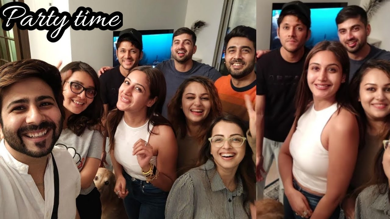 Surbhi chandna doing party with Neha Laxmi shrenu parikh mansi in her ...