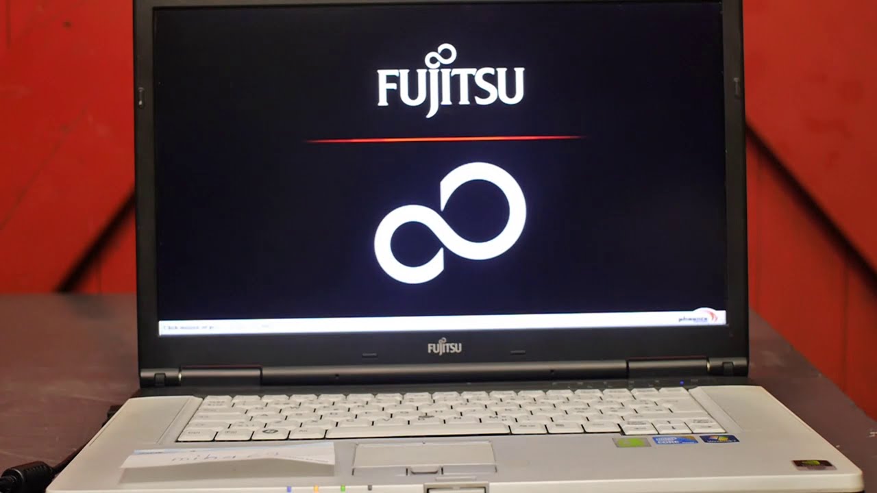 Unlocking a hard drive on a Fujitsu laptop with a phoenix bios - YouTube