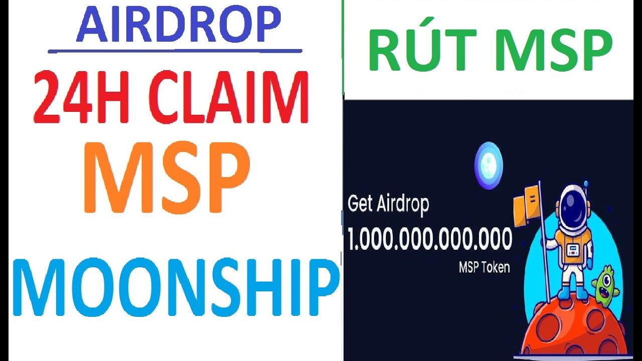 Crypto FX - Cập nhật airdrop moonship - 24h Rút MSP token (Moonship ...