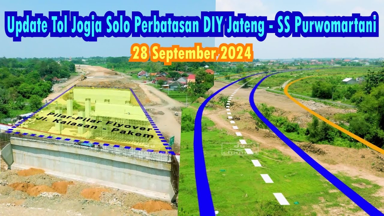 Update Tol Jogja Solo Perbatasan DIY Jateng - SS Purwomartani 28 ...