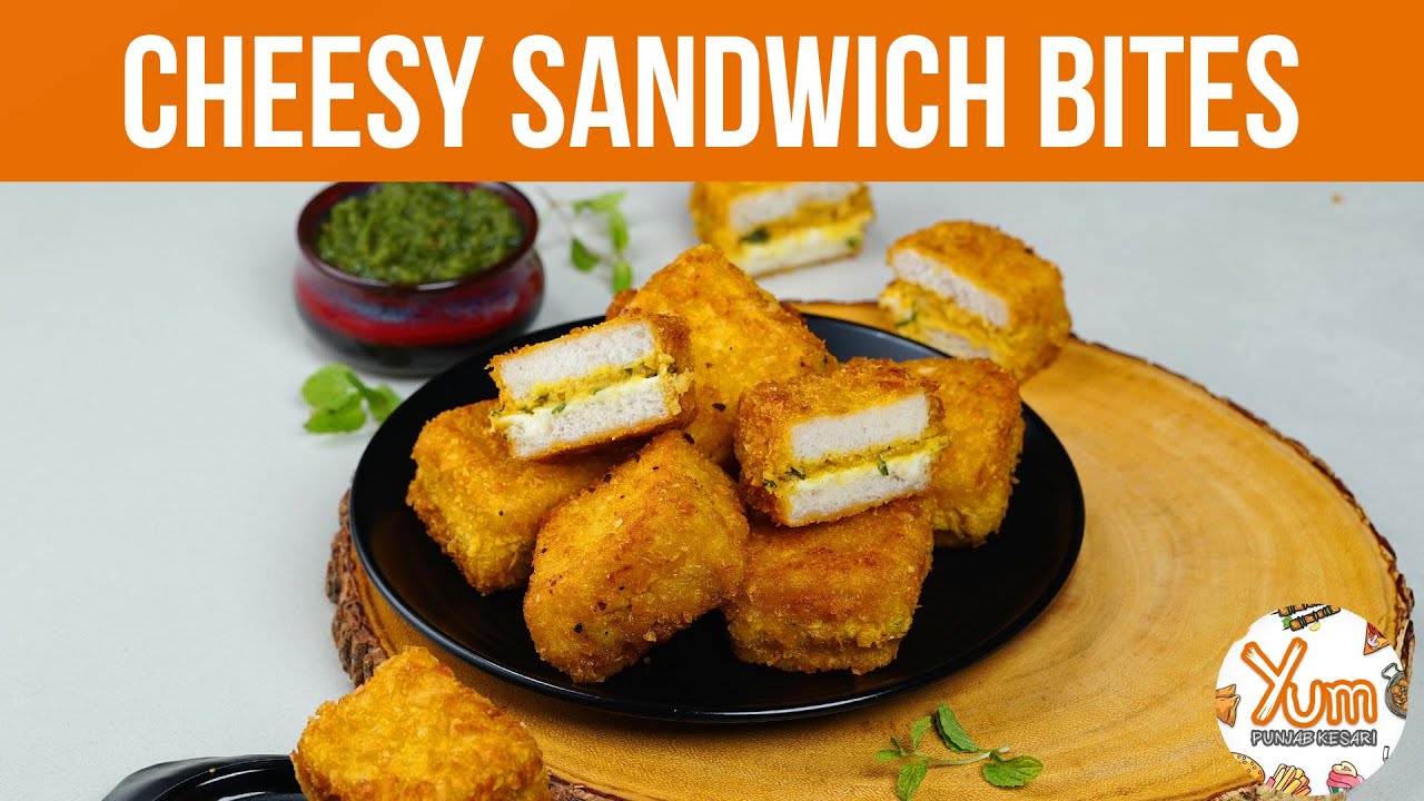 Ultimate Cheesy Sandwich Bites | Quick and Irresistible Appetizer ...
