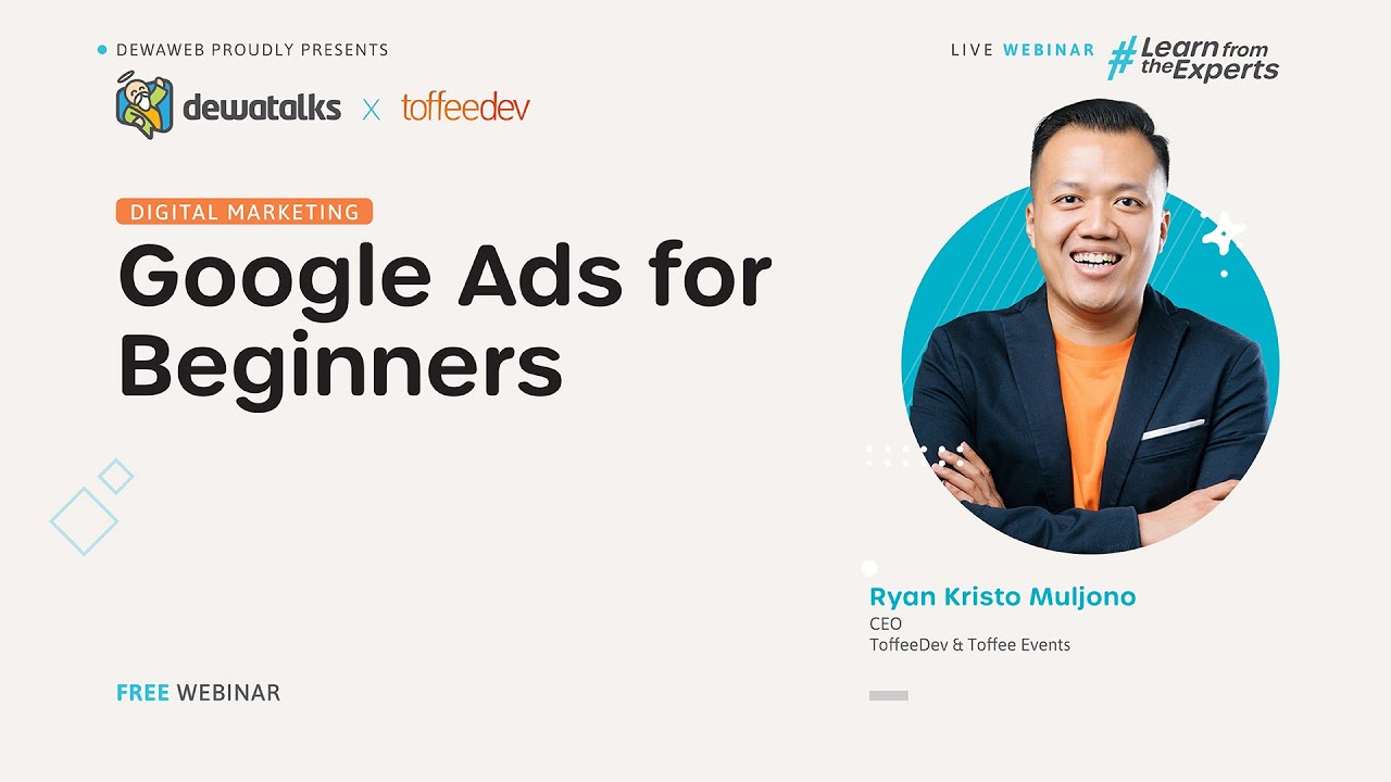 Dewatalks: Google Ads for Beginners - YouTube