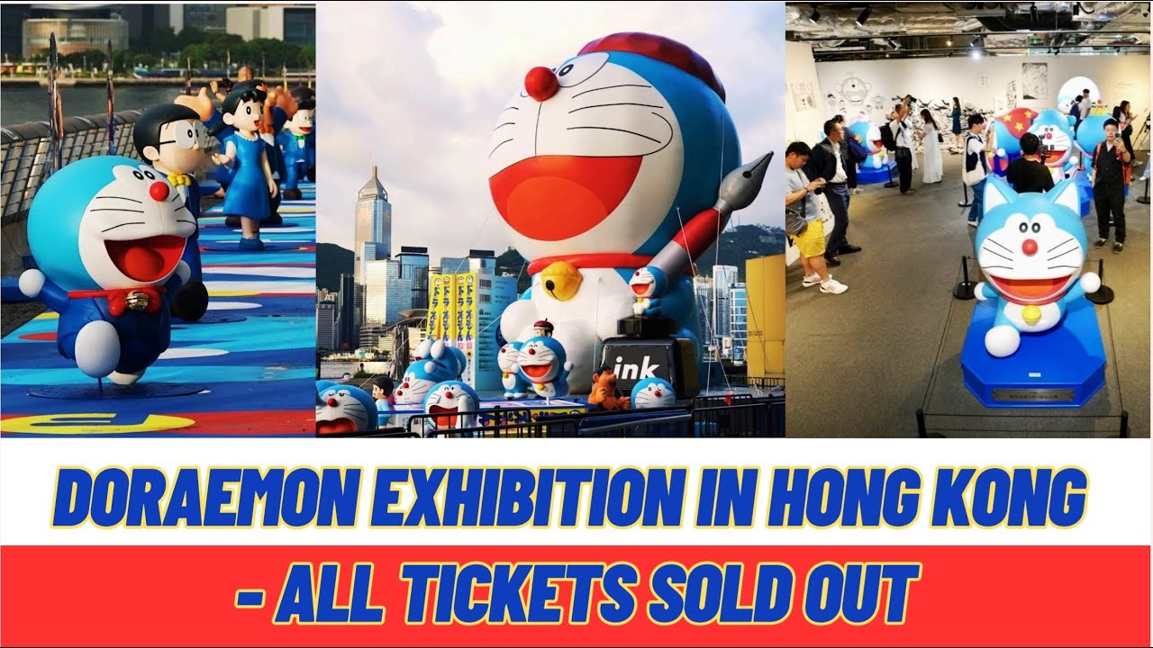 "Doraemon Exhibition In Hong Kong" - All Tickets Sold Out - YouTube