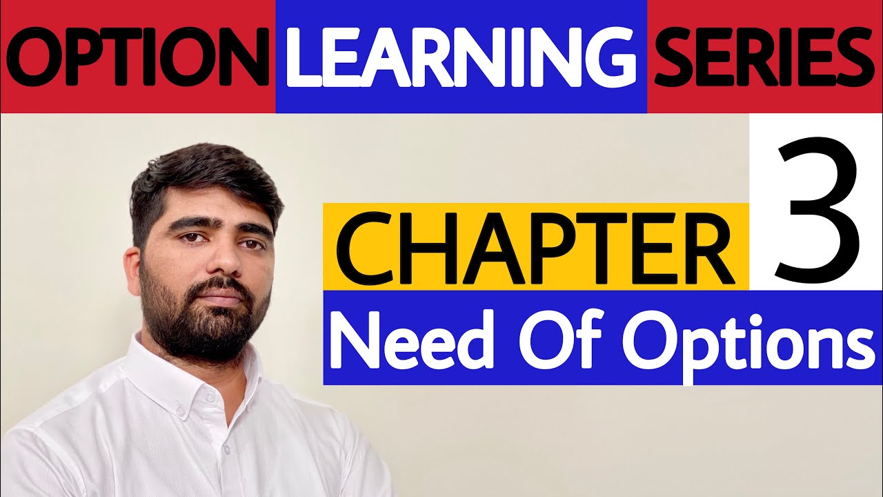 Option Learning Series : Chapter 3 : Need of Options - YouTube