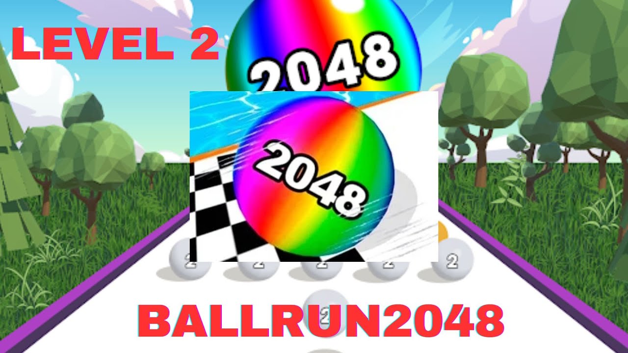 TEST BALL RUN 2048 LEVEL 2 / 3 - Gameplay Walkthrough (iOS,Android ...