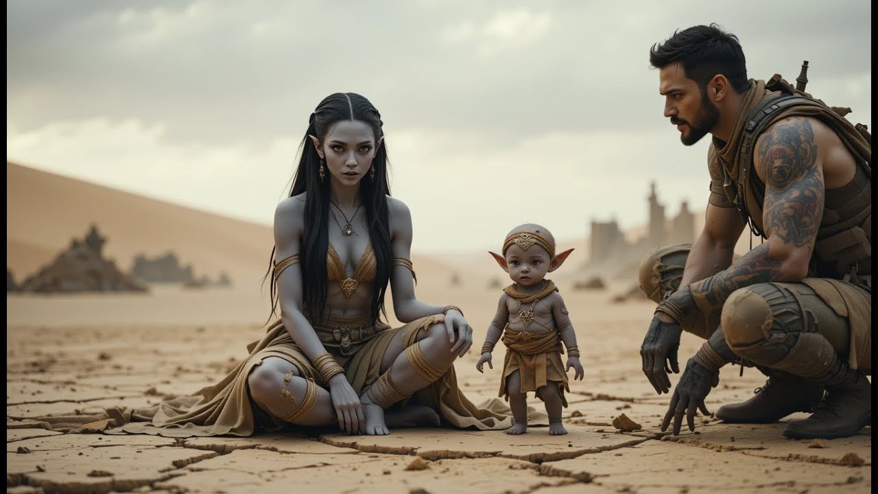 Abandoned Alien Mother and Child Saved by Human—He Became Their Only ...